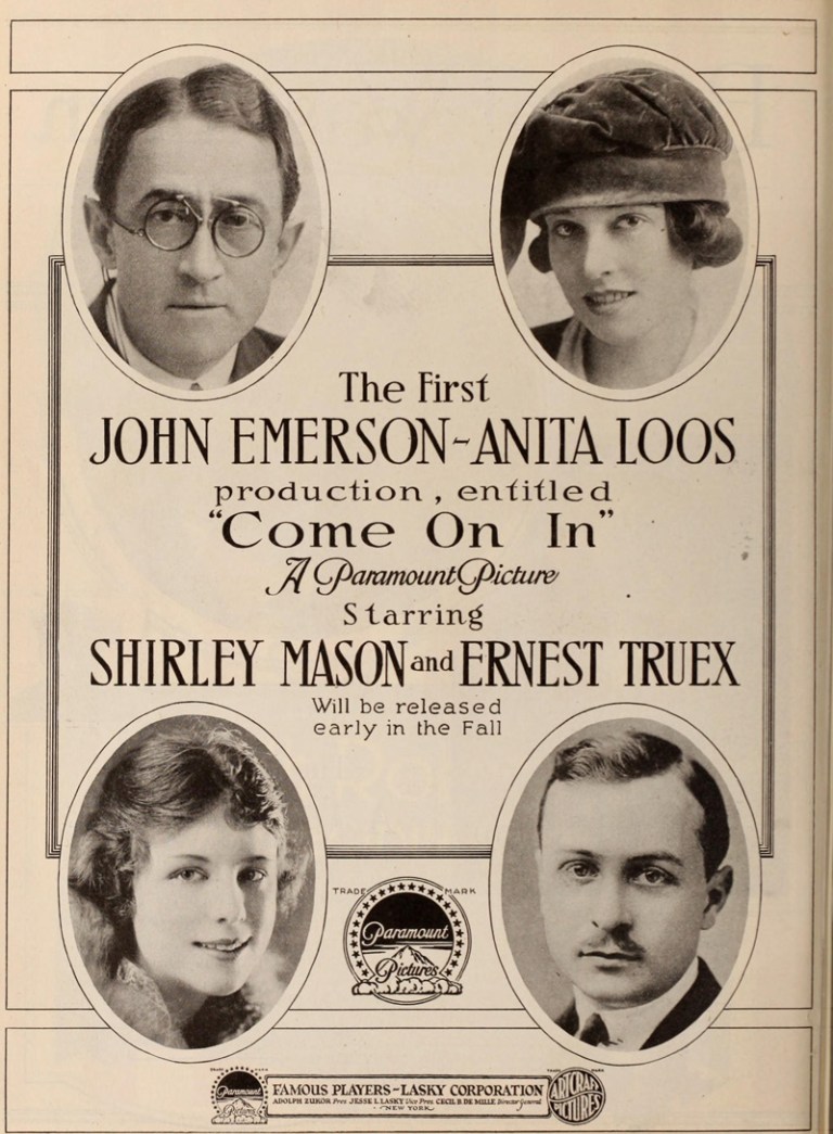 Silent Stars in the Twilight Zone: Ernest Truex – Movies Silently