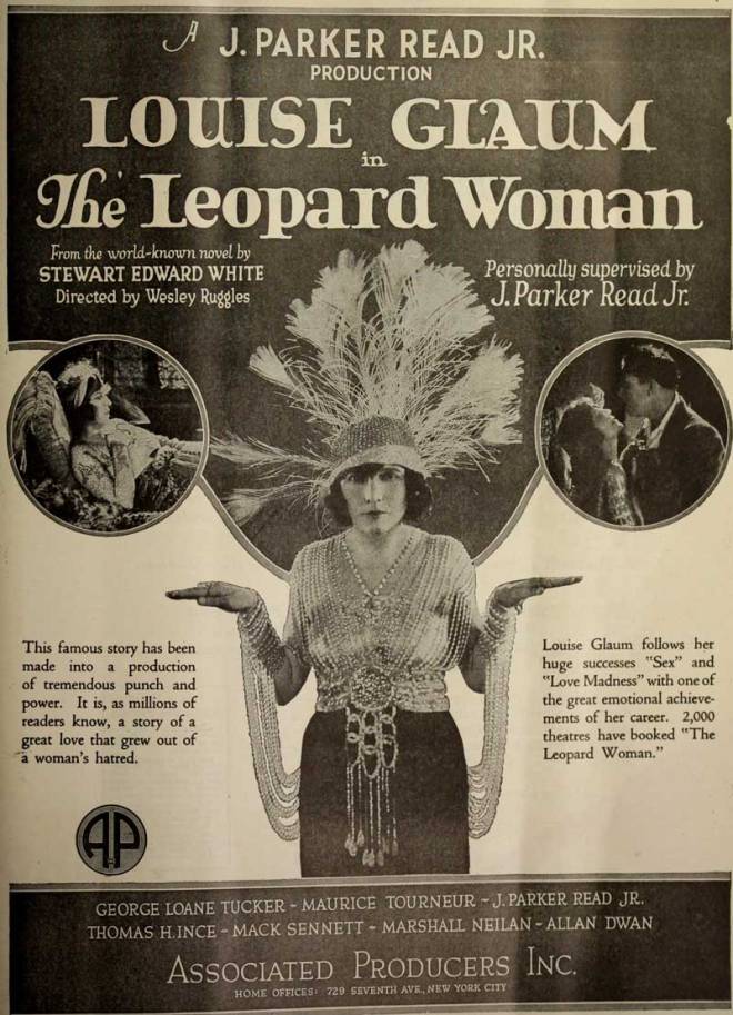 The Leopard Woman (1920) A Silent Film Review – Movies Silently