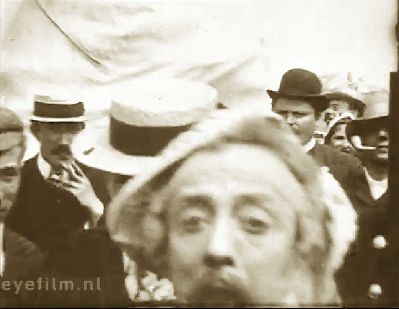 The Misadventure of a Frenchman Without Pants on Zandvoort Beach (1905 ...